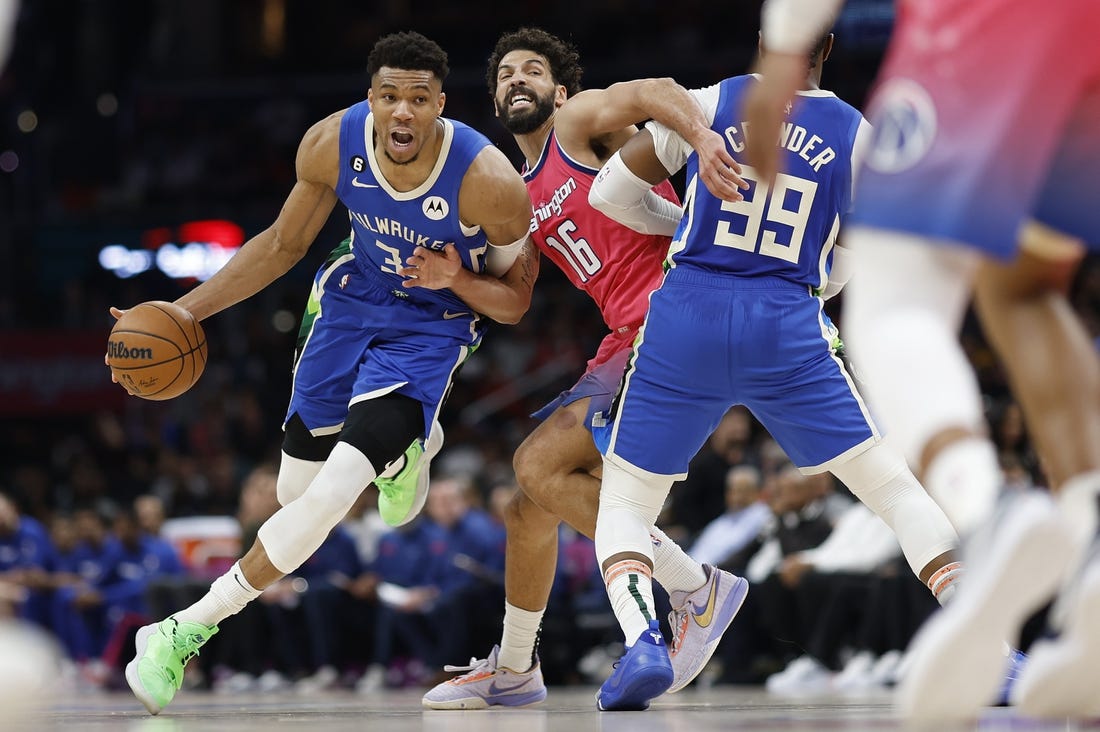 Triple-double by Giannis Antetokounmpo lifts Bucks over Wizards - CWEB