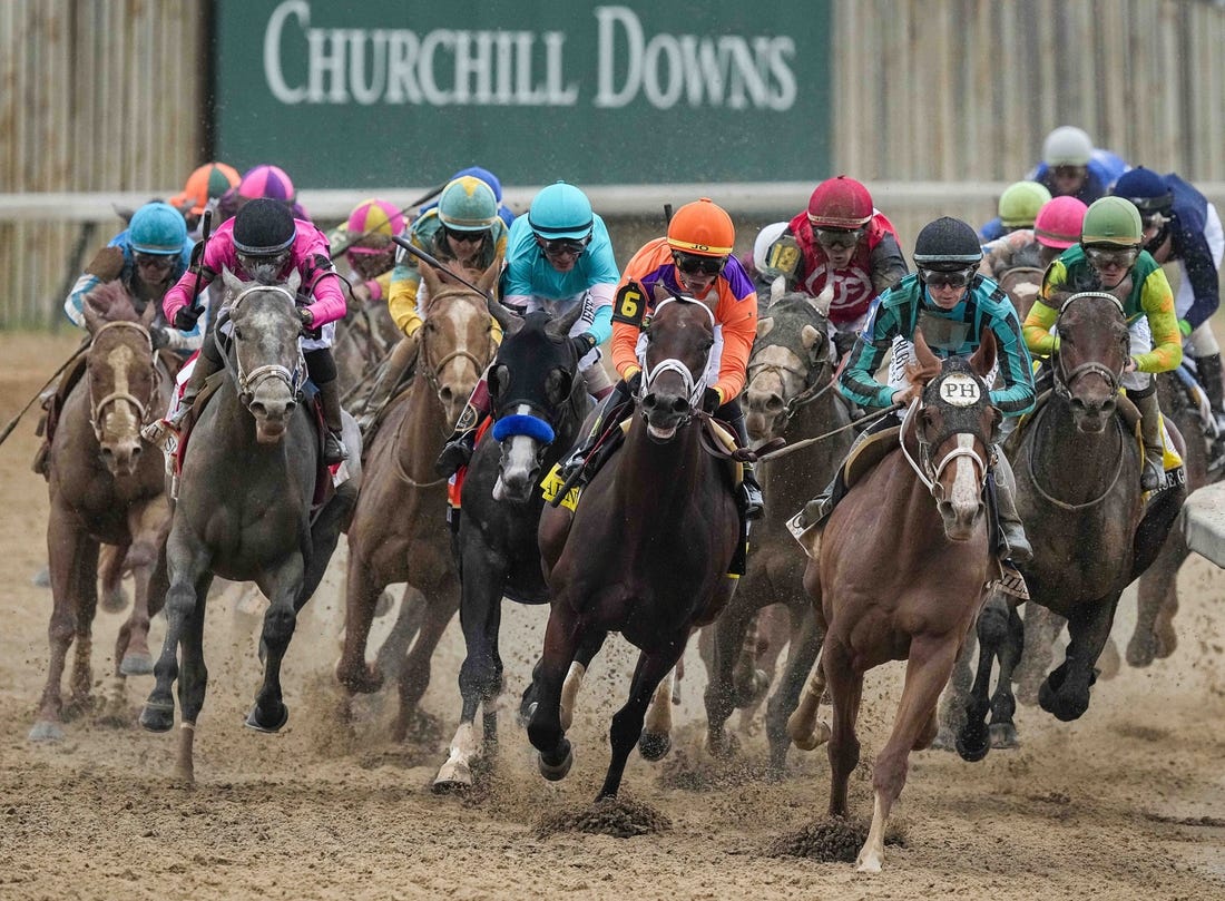 Mage roars down stretch to edge Two Phil's, win Kentucky Derby - CWEB