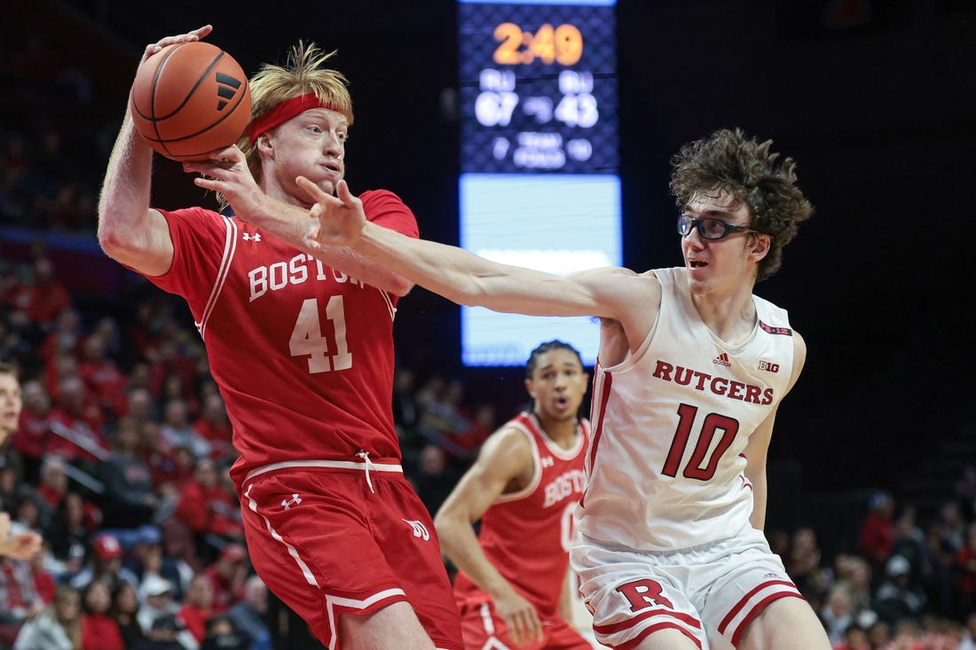 Gavin Griffiths powers Rutgers past Boston University - CWEB