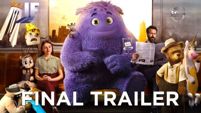 IF Trailer (2024 Movie) - Ryan Reynolds CWEB Official Cinema Trailer ...