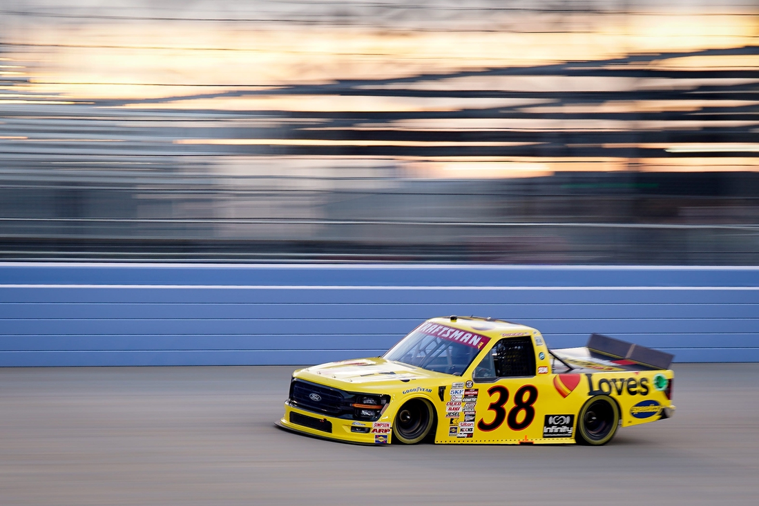 TRUCK News: Layne Riggs gets first Truck Series win in playoff opener ...